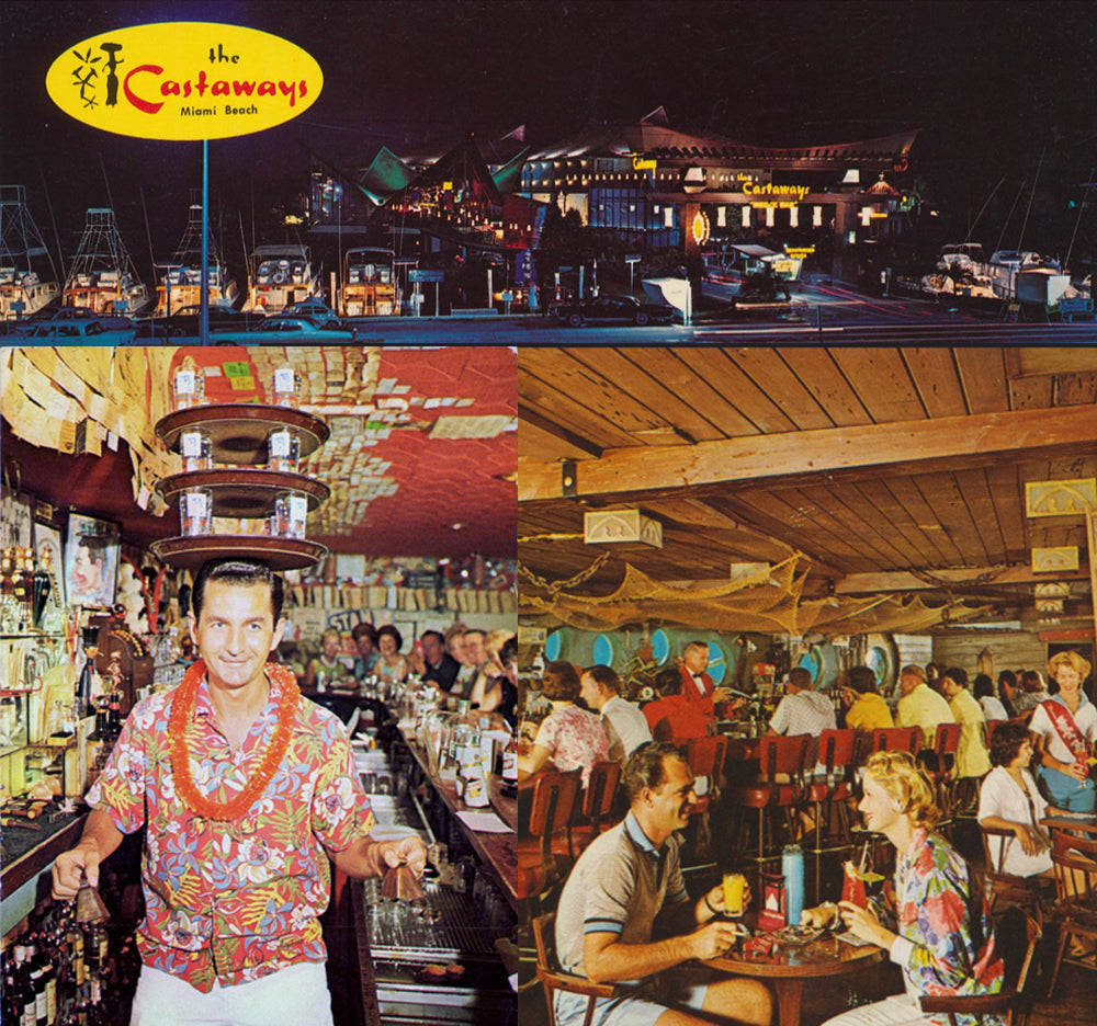 The Castaways - Miami Beach, Florida – Tiki Bar T-Shirt Club