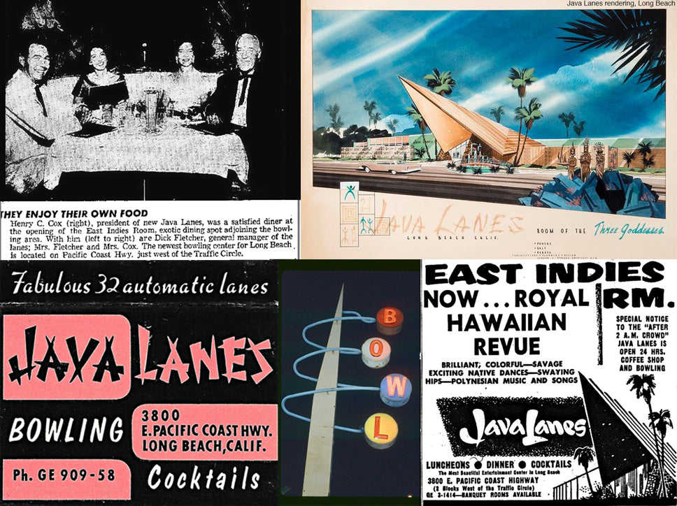 Java Lanes - Long Beach, CA – Tiki Bar T-Shirt Club