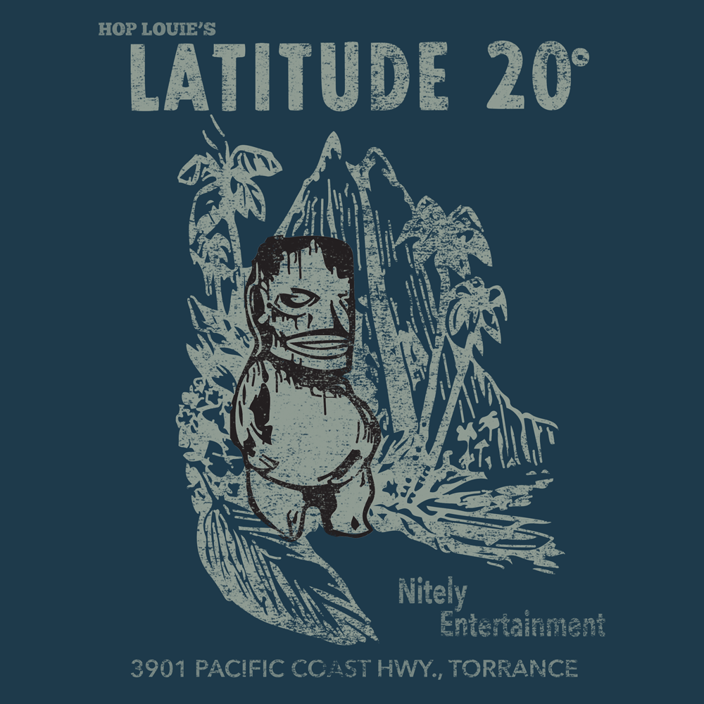 Latitude 20 - Torrance, California – Tiki Bar T-Shirt Club