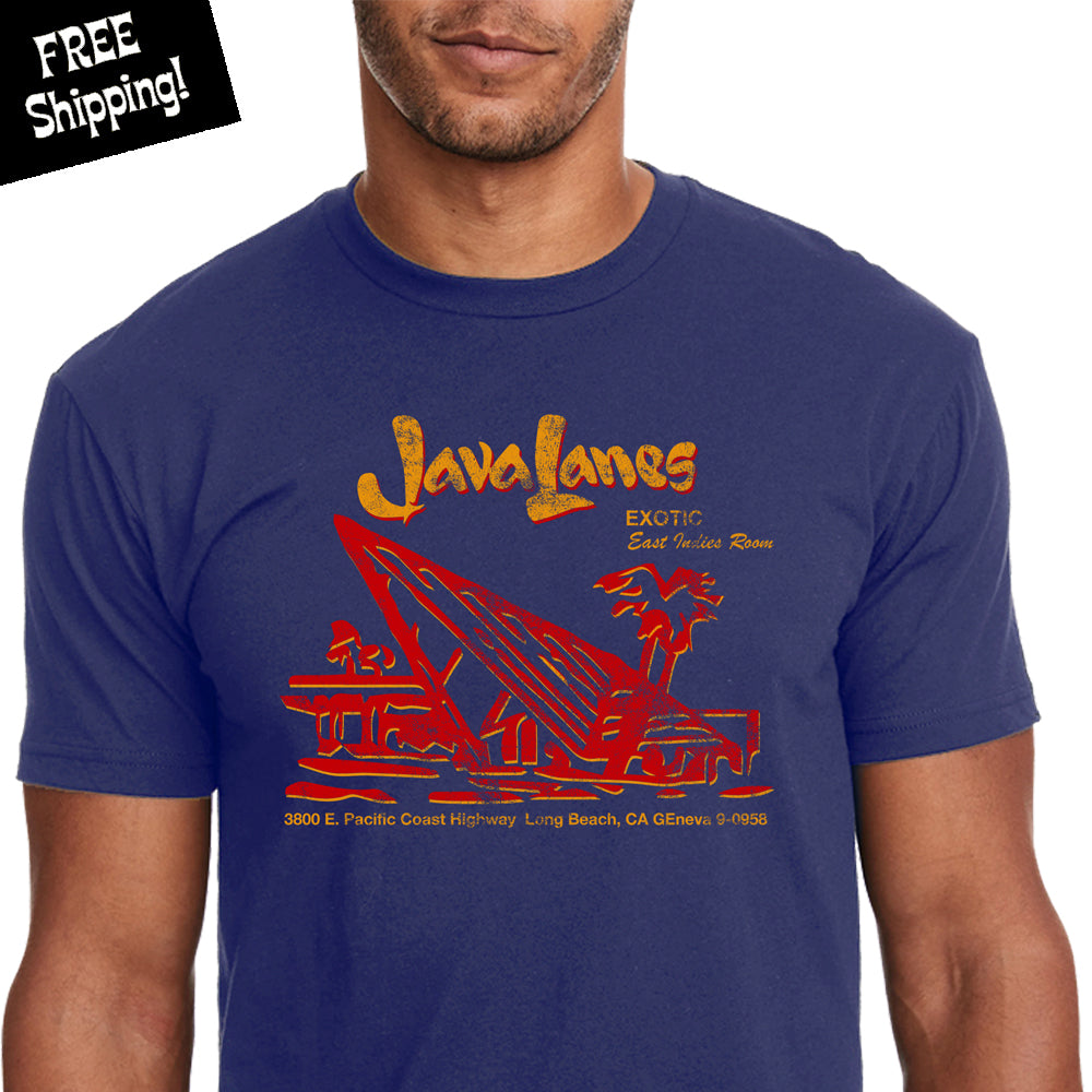 Java Lanes - Long Beach, CA – Tiki Bar T-Shirt Club