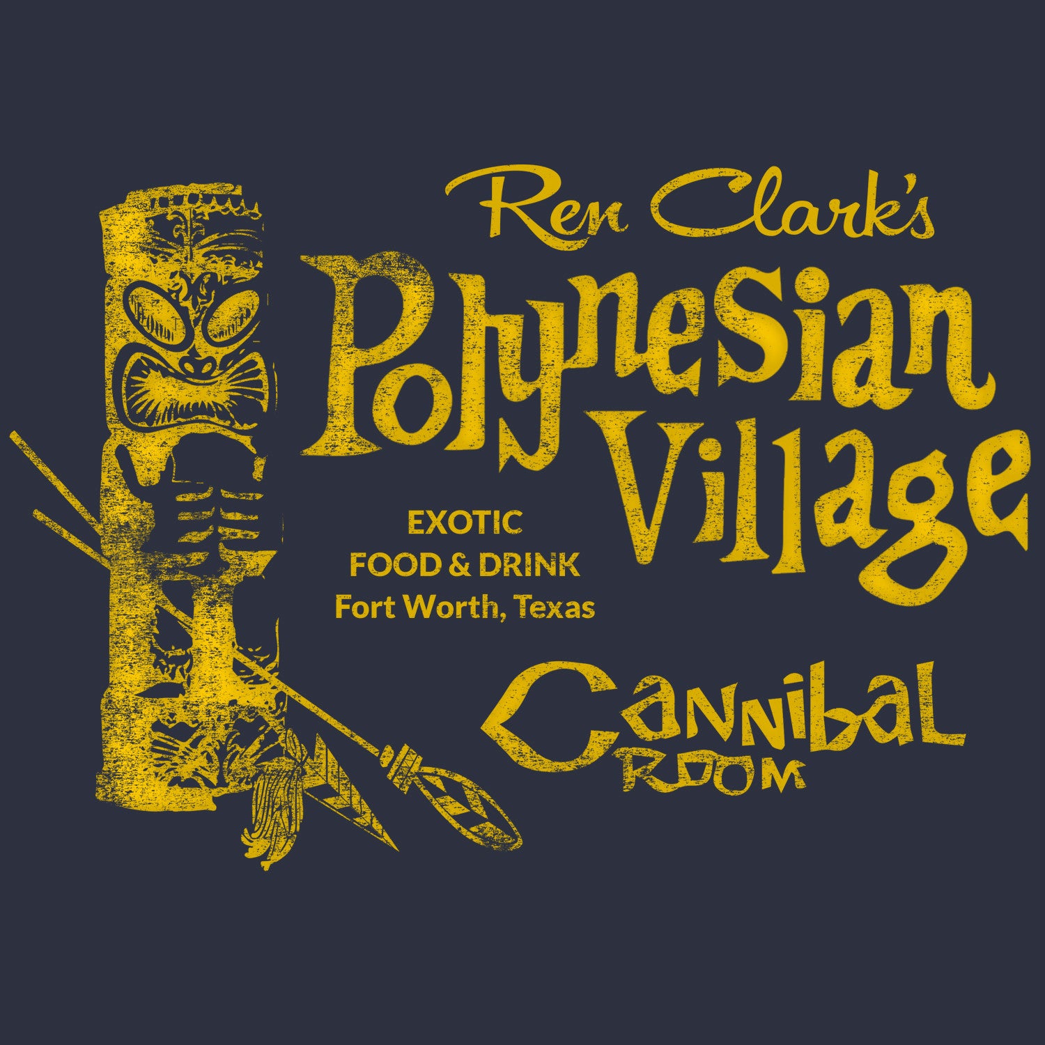 Cannibal Cocktail Lounge - Polynesian Village - Fort Worth, TX – Tiki ...